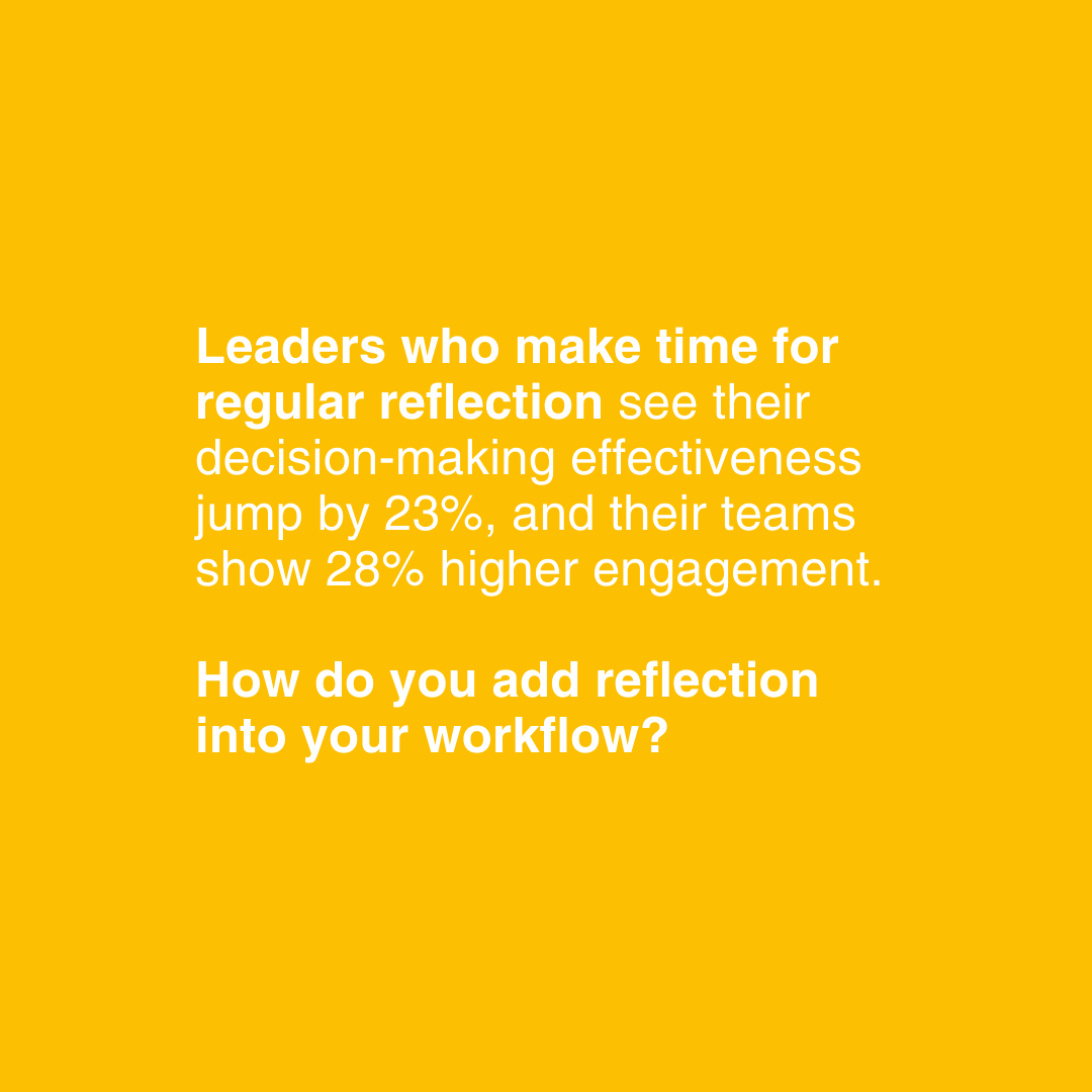 🌟 How Reflection Makes Good Leaders Great - Desklight Learning